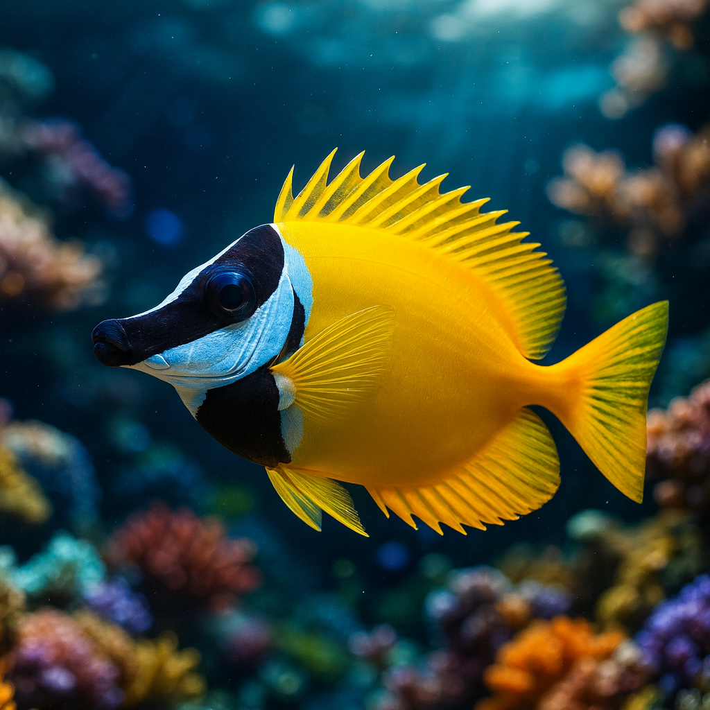 Foxface & Butterfly – Chennai Marine Aquarium