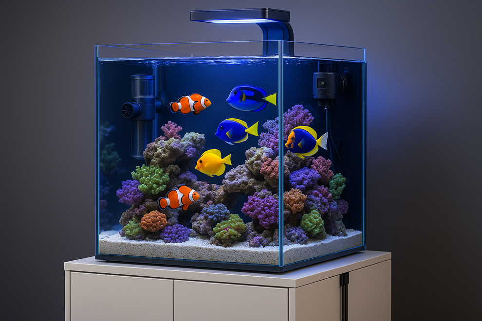 2x2x2 feet Zero Maintenance Marine Tank Setup – Chennai Marine Aquarium