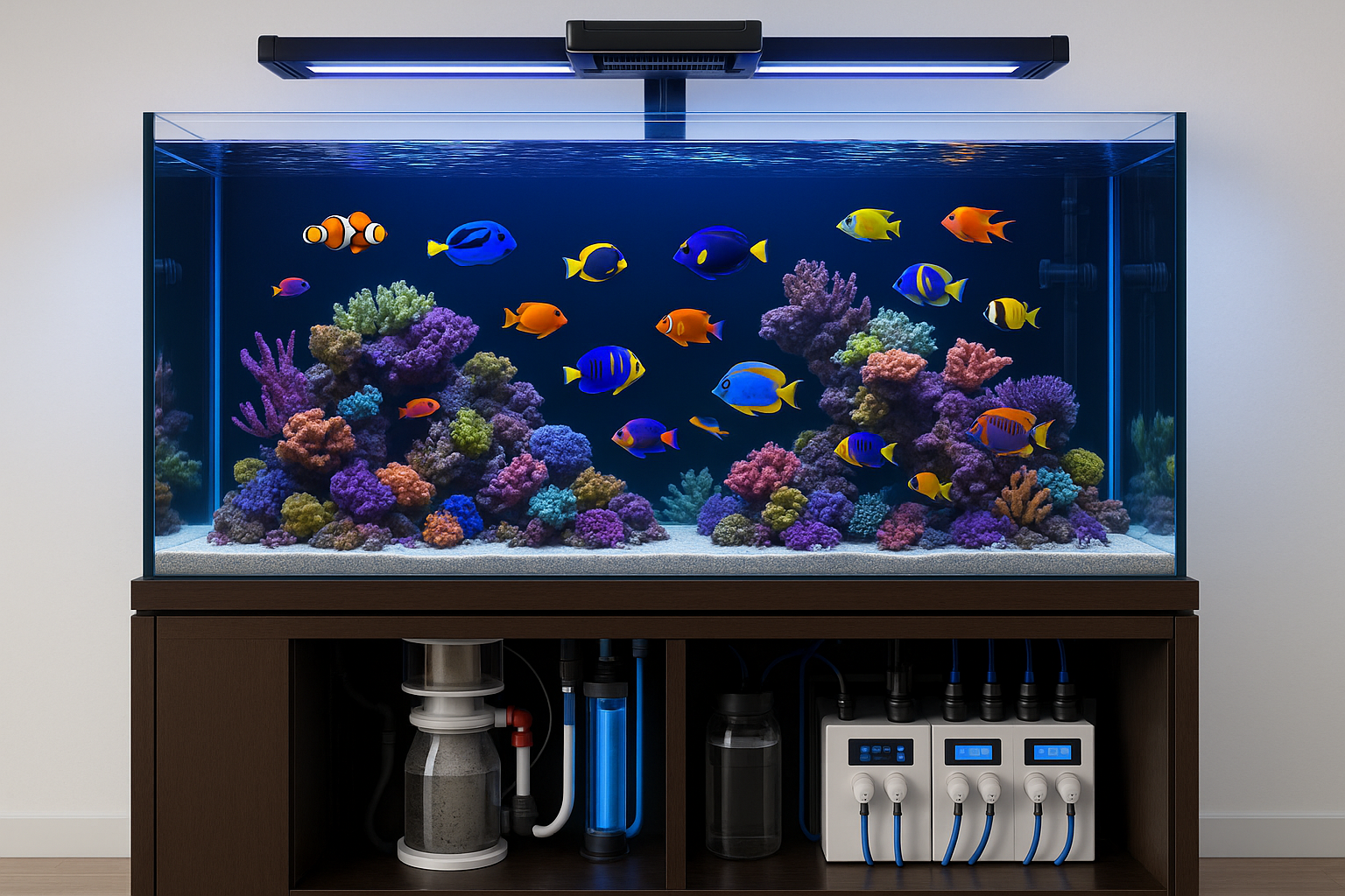 4x2x2 feet Zero Maintenance Marine Tank Setup – Chennai Marine Aquarium